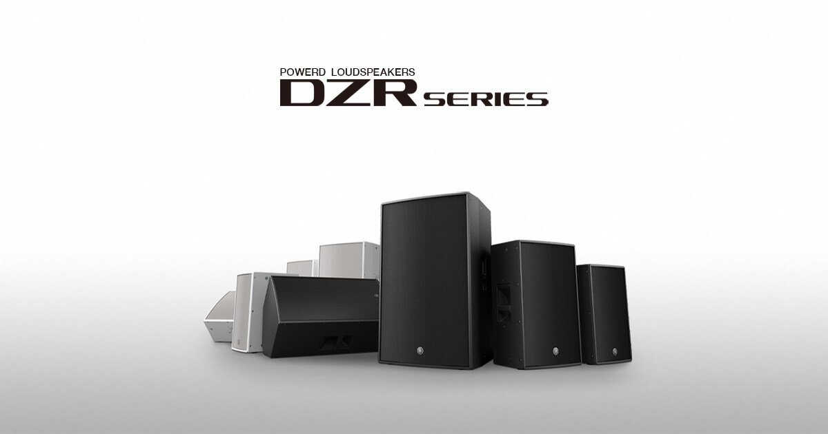 DZR Series - Overview - Speakers - Professional Audio - Products ...