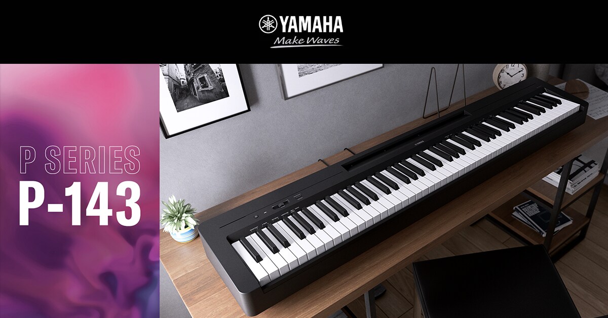 P-143 - Overview - P Series - Pianos - Musical Instruments - Products - Yamaha - Music - Australia