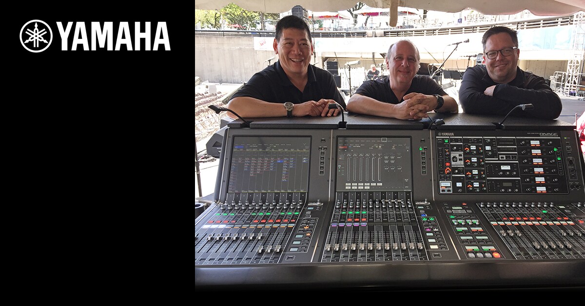 Yamaha RIVAGE PM Mixing Consoles Shine for Thunder Audio at Detroit ...