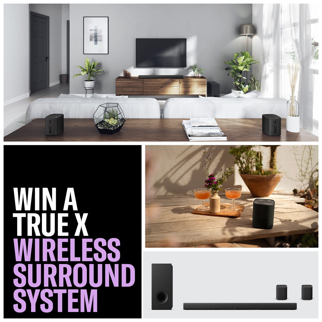 True X Sound System Giveaway